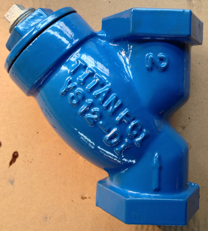 Ductile Iron NPT Threaded Ends Y Strainer - Buy ductile iron strainer ...